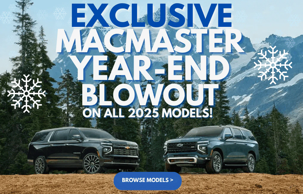 MacMaster: New & Used Chevrolet Cadillac Buick GMC | London, ON